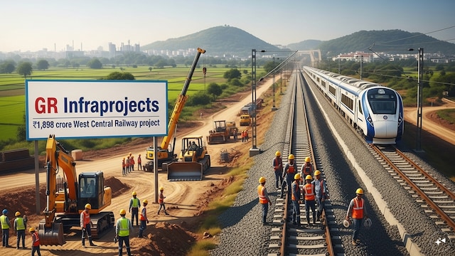 GR Infraprojects gains 6% after go-ahead for ₹1,898 crore West Central ...