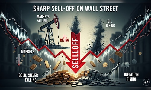 US Market Crash: Dow falls 900 points, futures extend sell-off - Key ...