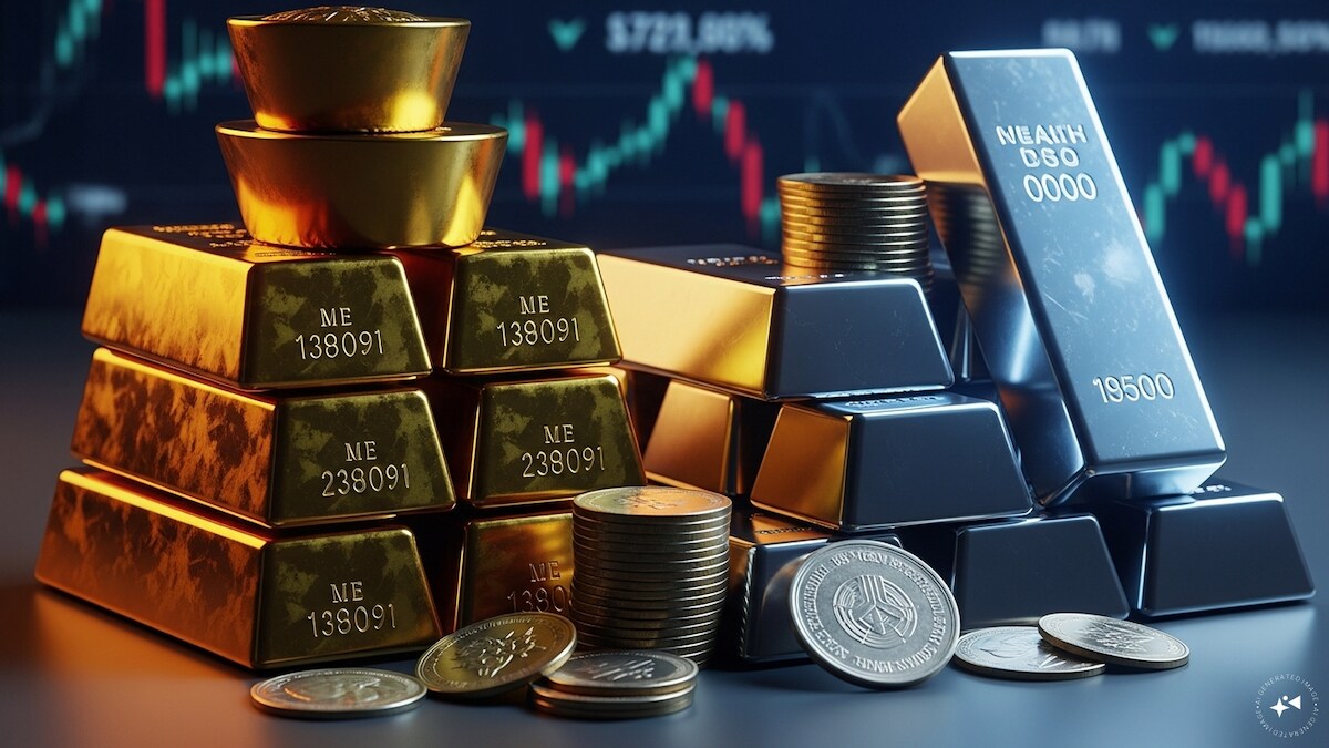 Gold, silver edge lower amid West Asia uncertainty and Fed watch - CNBC ...
