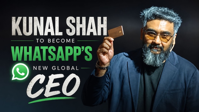Who is Kunal Shah? The man behind CRED and WhatsApp's new global CEO ...
