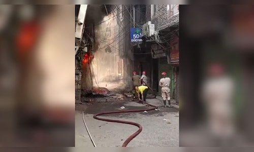 Delhi Hotel Fire: A morning turned into smoke, sirens and desperate ...