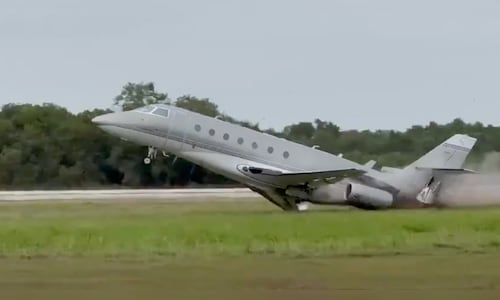 Private jet crashes while returning to Dominican airport, 2 crew ...