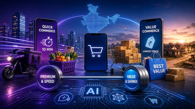 How India’s online shopping market is splitting into two distinct ...