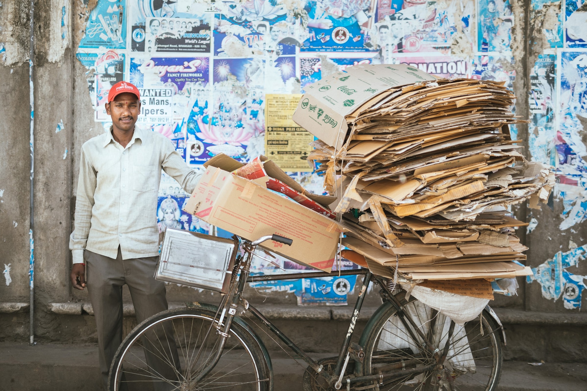 Here is a look at people who still use the humble bicycle to make a ...