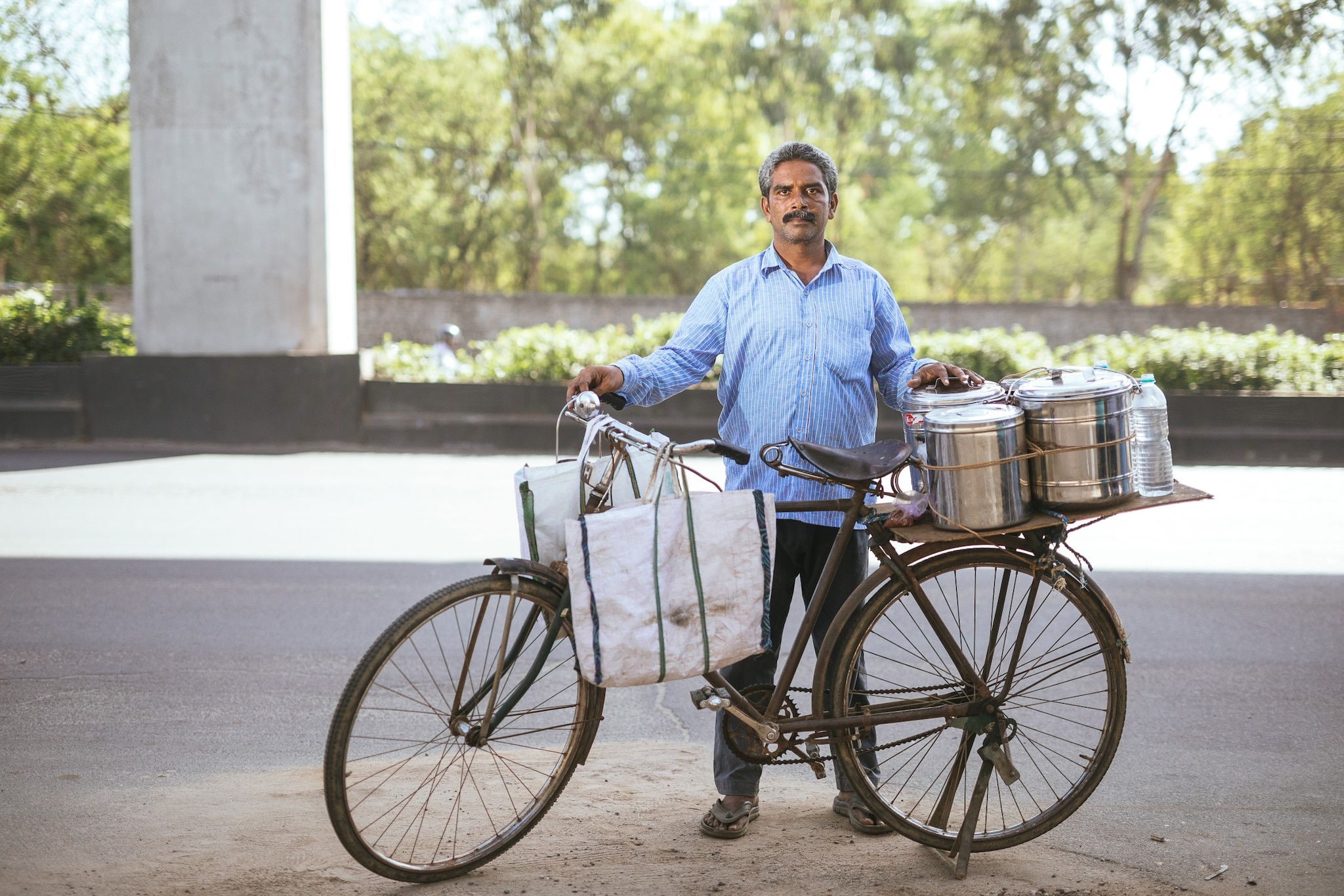 Here is a look at people who still use the humble bicycle to make a ...