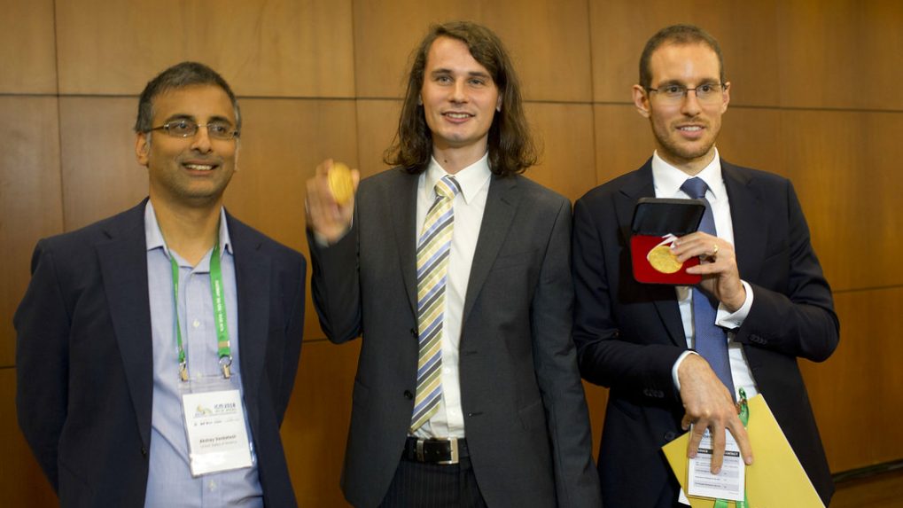 4 men awarded Fields Medal during congress in Rio de Janeiro