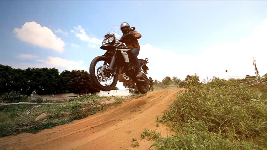 Here is the new Triumph Tiger XCX that can take you anywhere