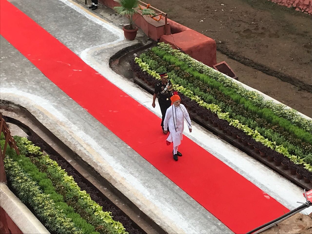 Glimpses of PM Narendra Modi from 72nd Independence Day at Red Fort ...