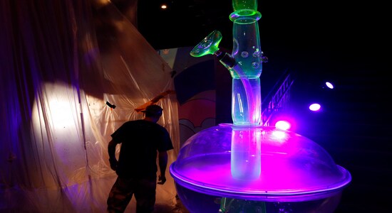 Giant bong, huggable buds: Marijuana museum opens in Vegas