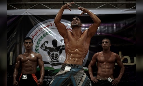 In Gaza, bodybuilding competition provides escape - CNBC TV18