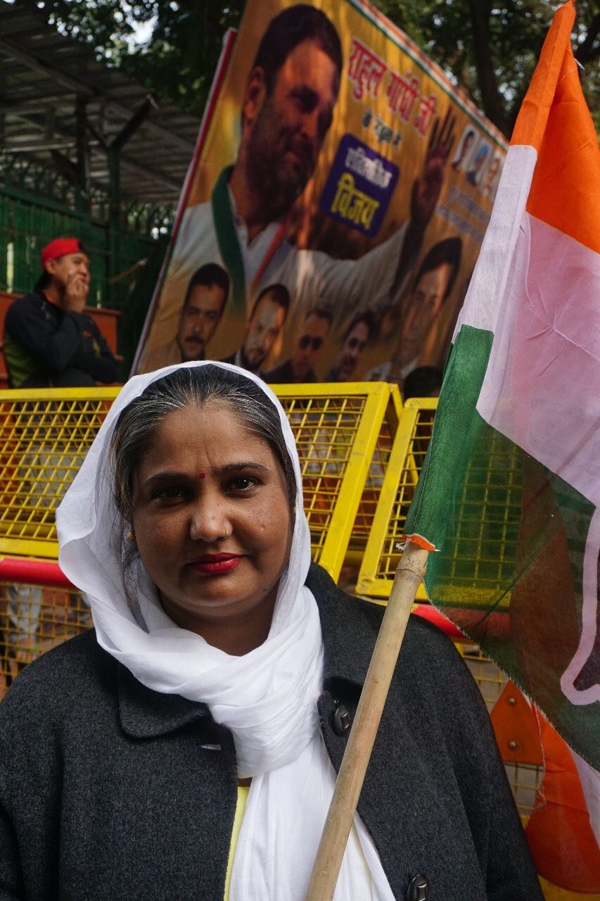 Assembly election results 2018: Congress workers celebrate party's ...