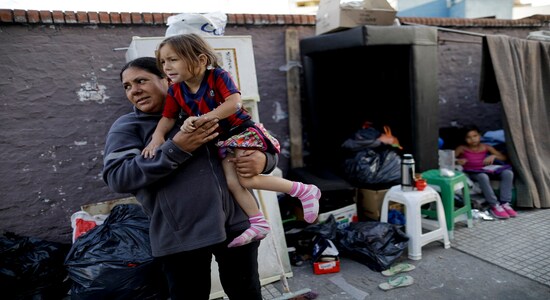 Homelessness rises in Argentina's capital amid crisis