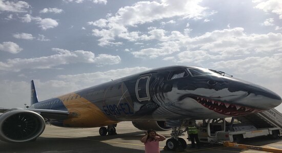 Embraer unveils shark-faced E190-E2 commercial jet in India - CNBC TV18
