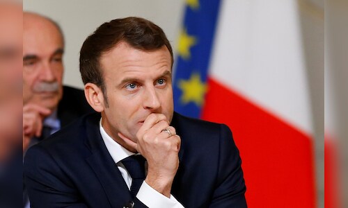 French President Macron slapped during crowd walkabout; two arrested ...