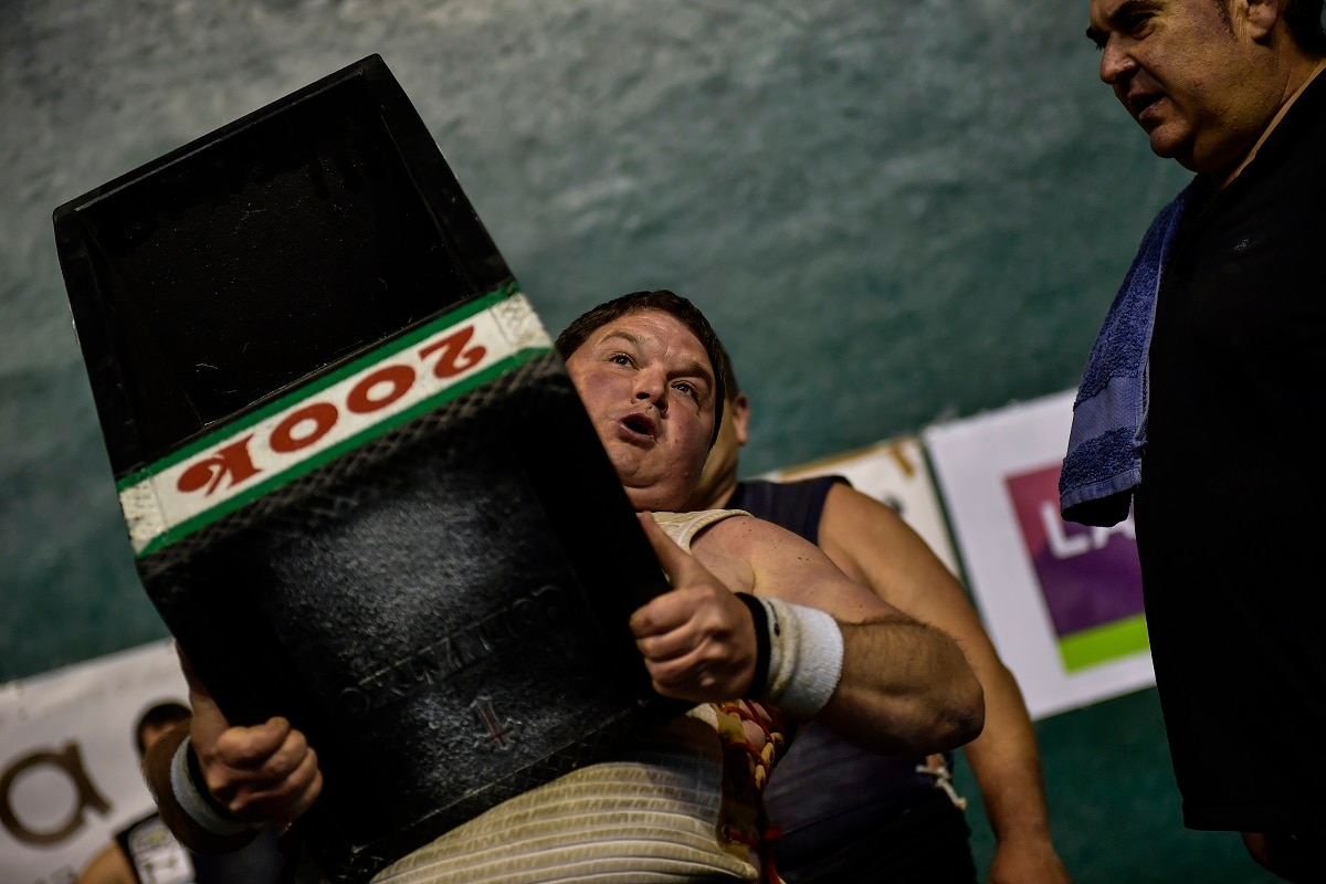 Lifting 200-kilogram stones in Spain's Basque Country - cnbctv18.com