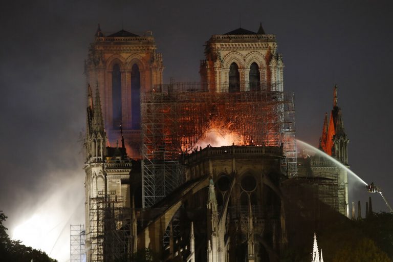 Notre Dame of Paris 'saved' after fire destroys steeple - cnbctv18.com