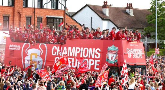In pictures: Liverpool celebrate their sixth Champions League win as ...