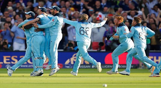 In Pictures: England wins first Cricket World Cup after all-time classic