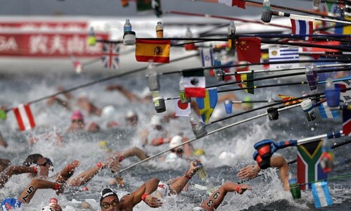 Indian Swimmers Make Olympic Debut