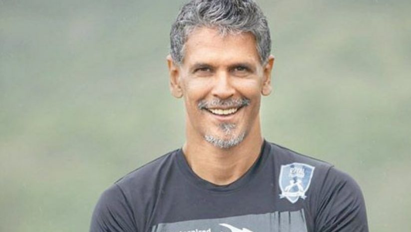 Madhu Sapre And Milind Soman Tuff Shoes Ad Meet Milind Soman, Aka