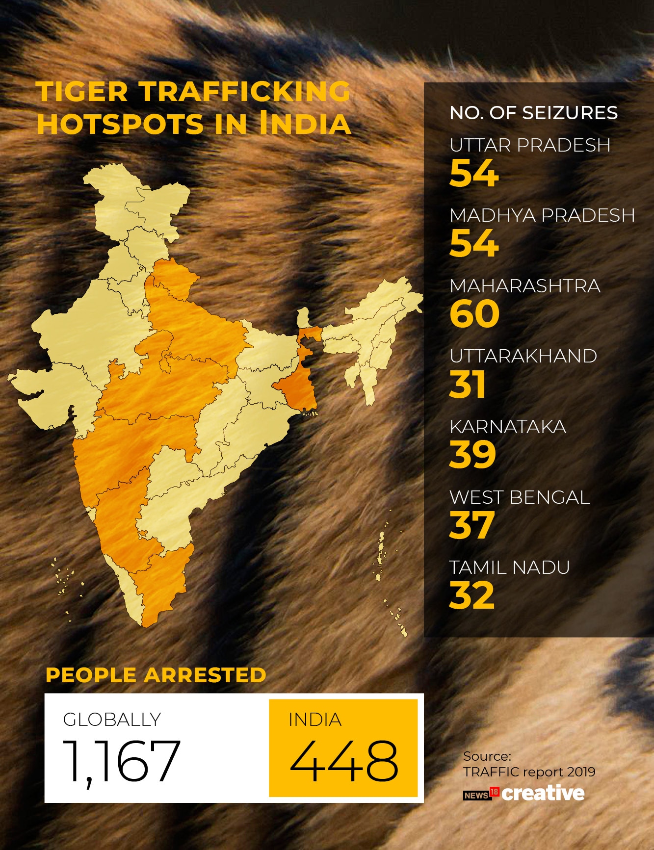 Peek into the illegal world of tiger trafficking - cnbctv18.com