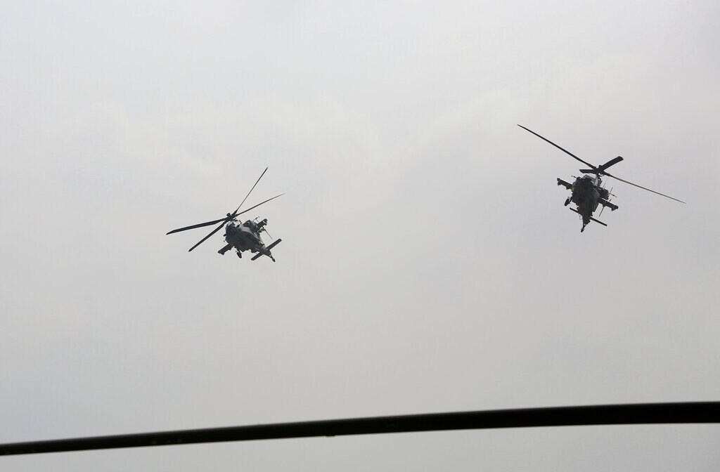In pictures: Indian Air Force inducts eight Apache attack helicopters ...