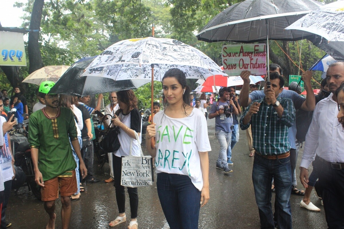 In pictures: Aarey forest protests receive support from actors ...