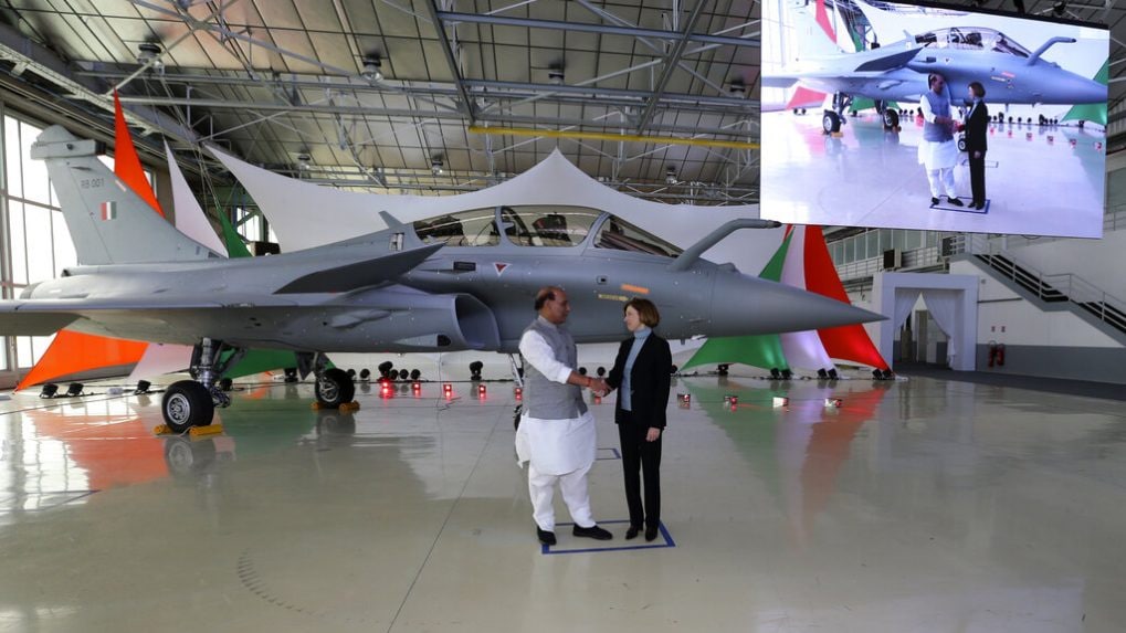 India receives first Rafale fighter jet in France on Dussehra