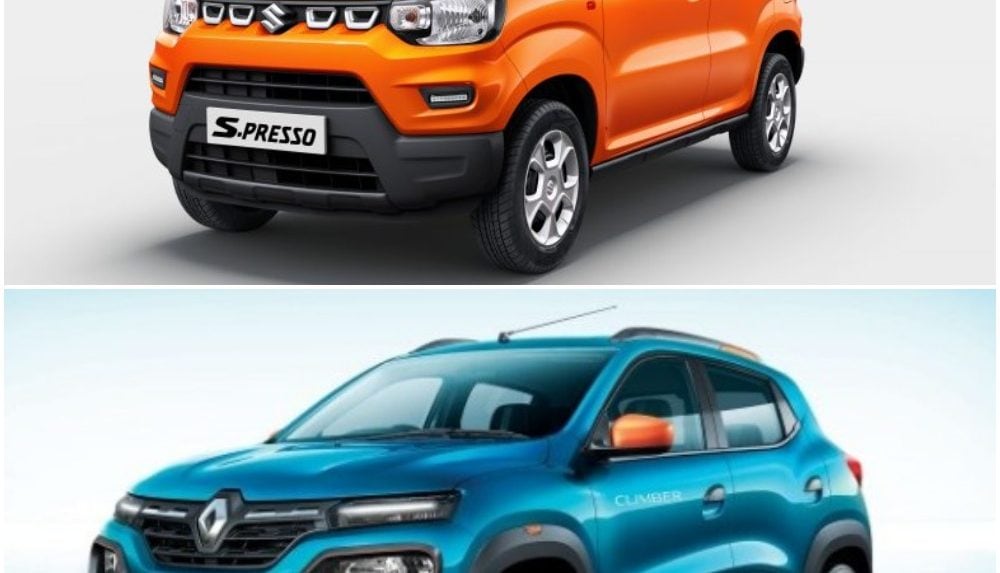 Maruti Suzuki S-Presso vs Renault Kwid Facelift: Check out prices ...