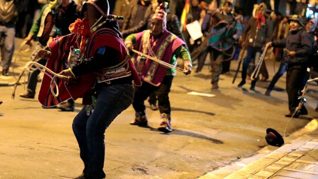 Bolivian protest leader arrives in La Paz to pressure Morales