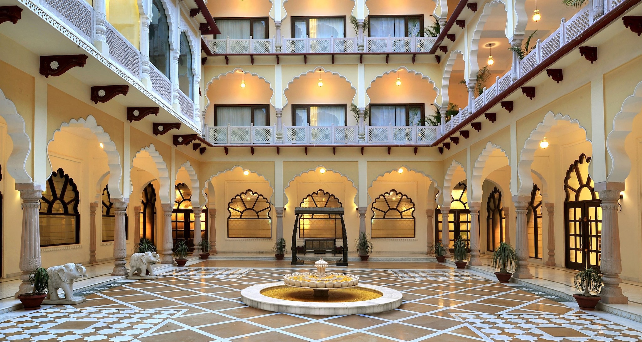 In semi-rural Karnal, Noor Mahal, a palace hotel, brings in a touch of ...