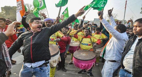 In Pictures: JMM-led alliance thumps BJP in Jharkhand assembly elections
