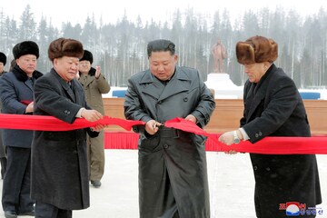 North Korea's Kim Jong Un celebrates the completion of 'epitome of ...