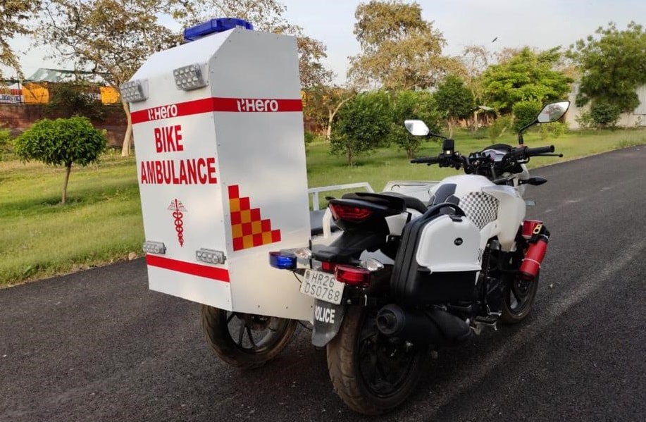 In pics: The first-responder mobile ambulance that Hero MotoCorp is ...
