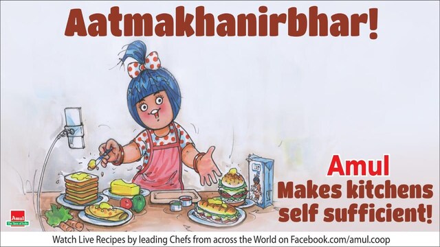 In Pics | How Amul ads reacted to the top headlines during COVID-19 ...
