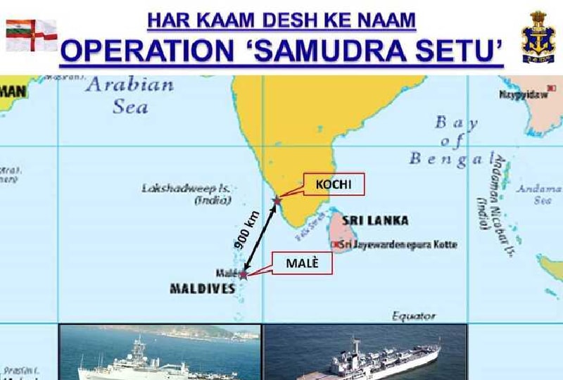 Largest evacuation operations carried out by India