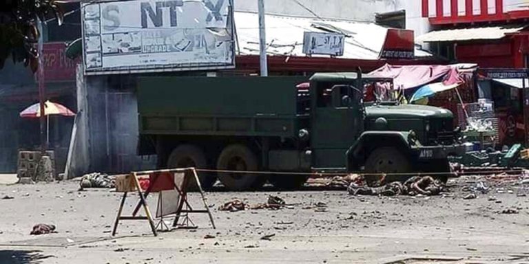 Town bombing kills nine, wounds dozens in southern Philippines ...