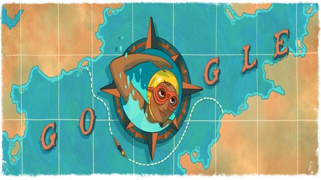 Google Doodle celebrates Arati Saha, first Asian woman to swim across ...