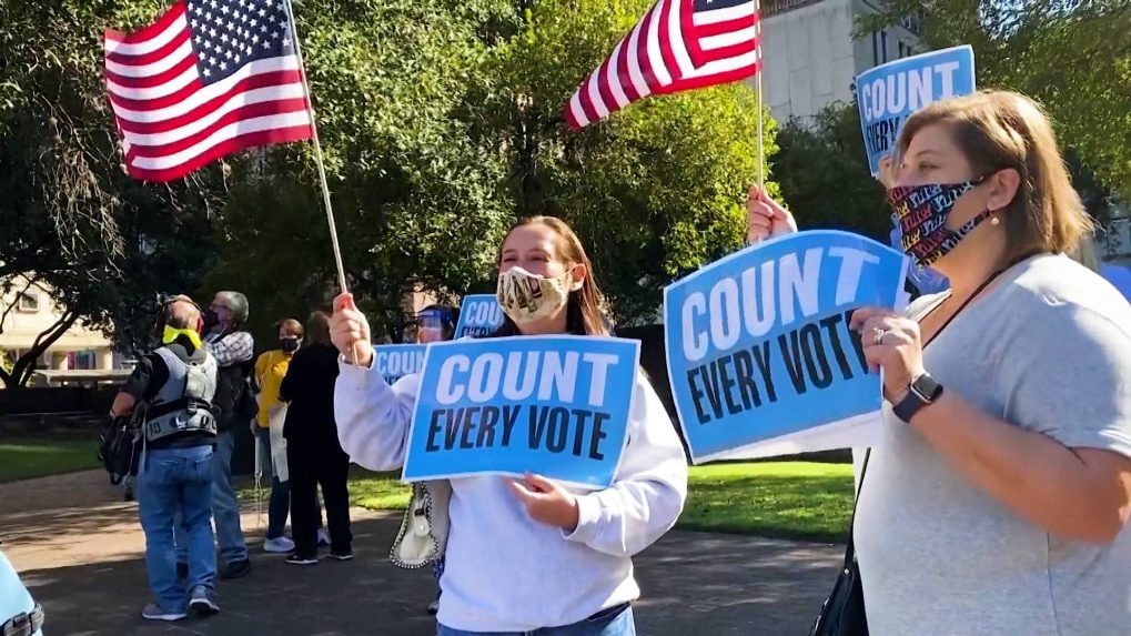 US Election 2020: Nevada's slow counting of votes triggers hilarious ...