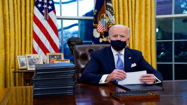 'America is coming back' declares Biden on his 50th day of his ...