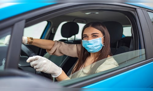 Wearing of mask while driving alone compulsory during pandemic: Delhi ...