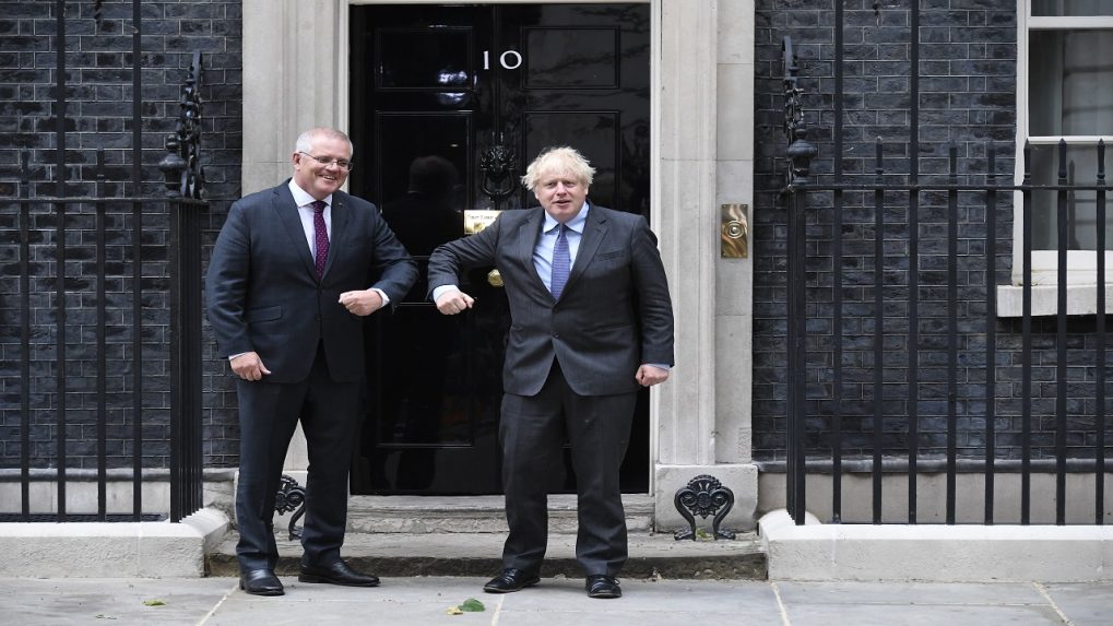 Uk Pm Boris Johnson, Australia'S Scott Morrison Agree Historic Free ...