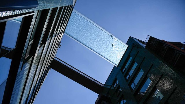 London Sky Pool: See stunning photos of iconic, transparent, floating ...