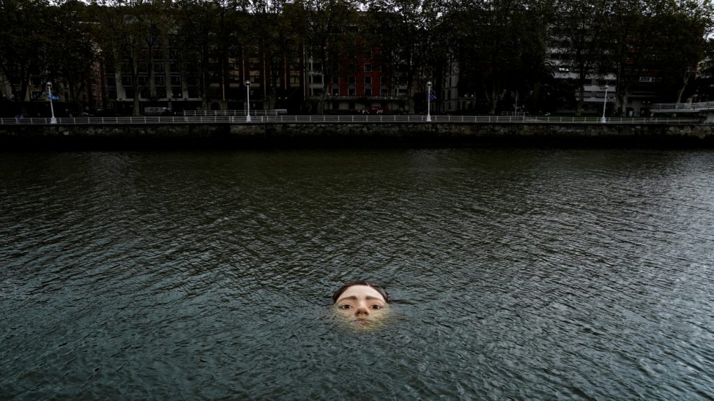 How a drowning girl statue in Spain got people talking about climate change