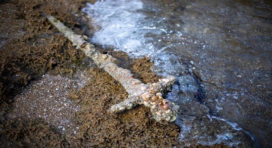 Israeli Scuba Diver Discovers Ancient Crusader Sword