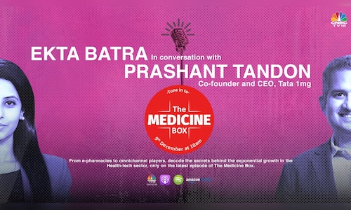 The Medicine Box: Tata 1MG founder Prashant Tandon on India’s health tech market - CNBC TV18