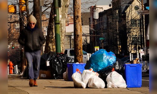 COVID-19: How Omicron spread has led to garbage and recyclables pile up ...