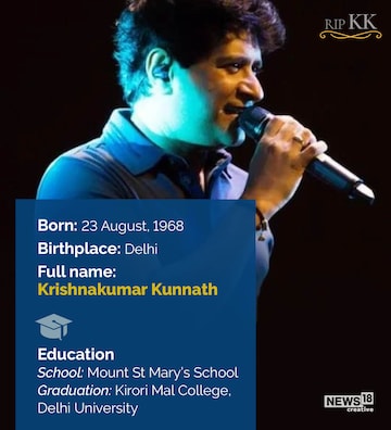 KK dies at 53: Life and times of the iconic singer - CNBC TV18