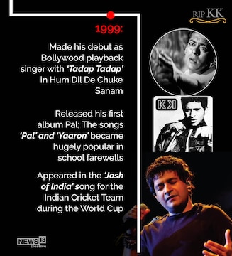 KK dies at 53: Life and times of the iconic singer - CNBC TV18