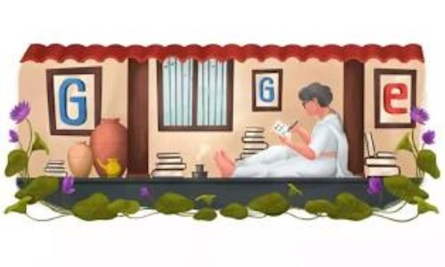 Google honours Indian poet Balamani Amma with a special doodle on her ...